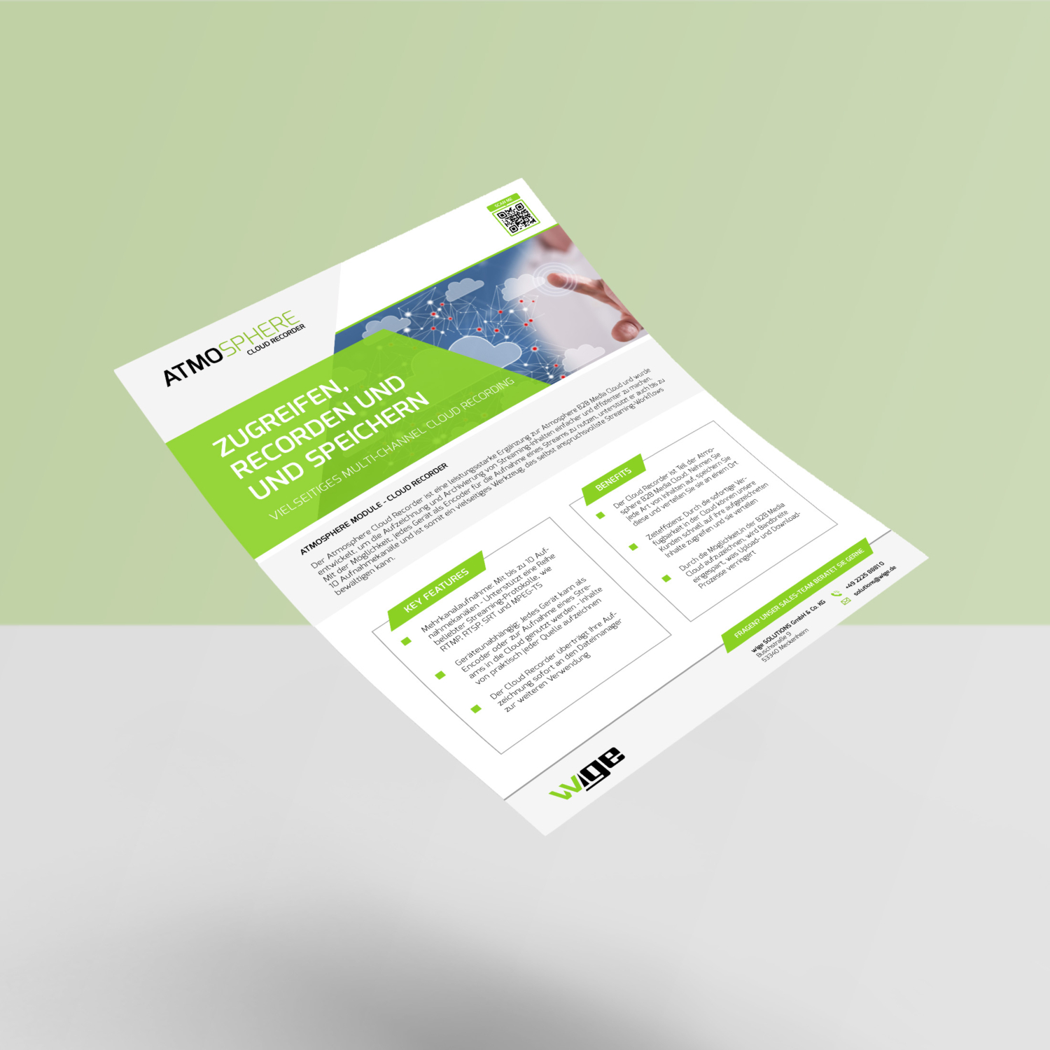 Atmosphere Media-Cloud – wige SOLUTIONS GmbH & Co. KG – Event, Remote ...